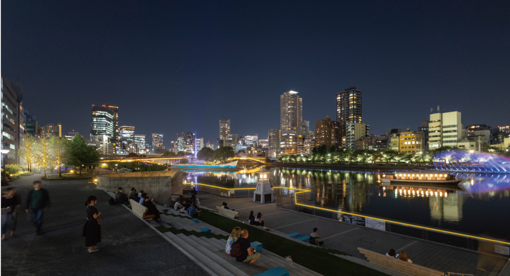 Nakanoshima EAST Waterfront Promenade 2025 – Aqua Metropolis Osaka